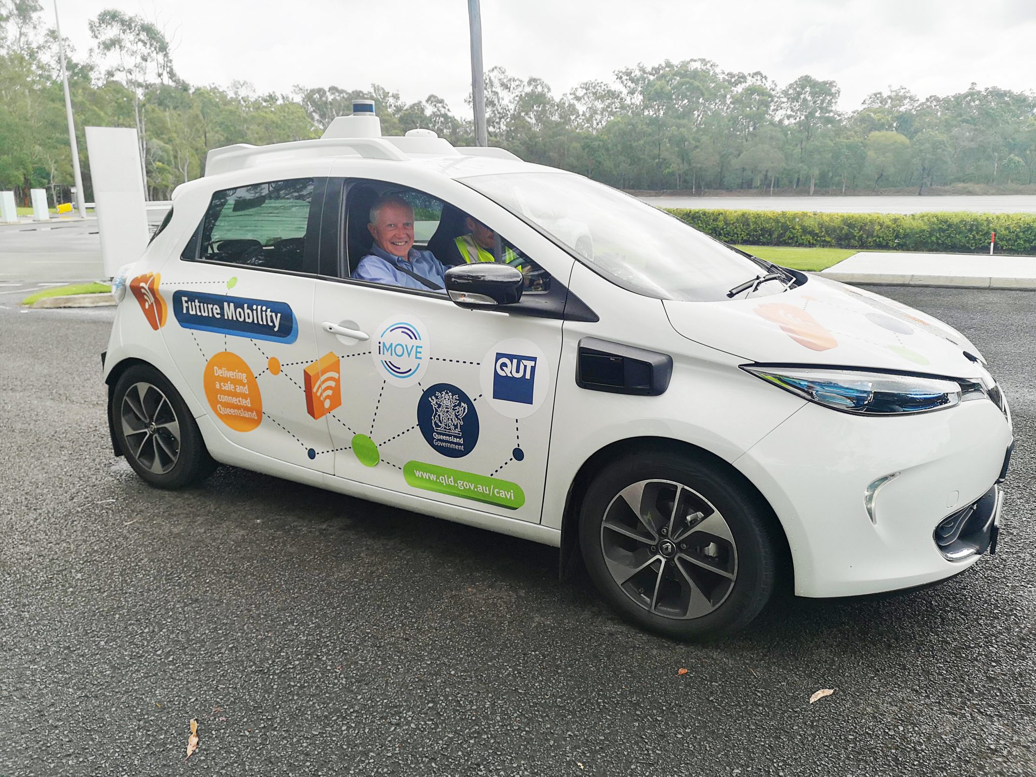 Commissioner tests Australia’s most automated vehicle - MAIC