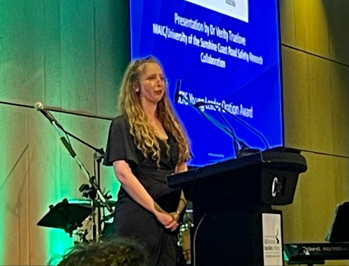 Dr Verity Truelove receives Young Leader Oration Award - MAIC